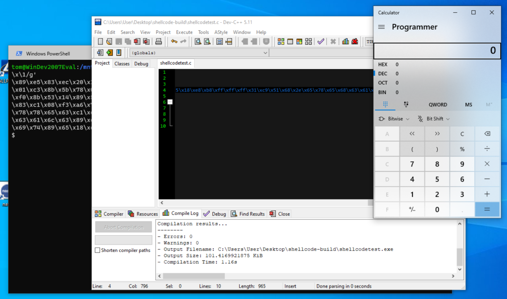 Membangun Eksploitasi Windows Bagian 7: Membuat shellcode sendiri ...